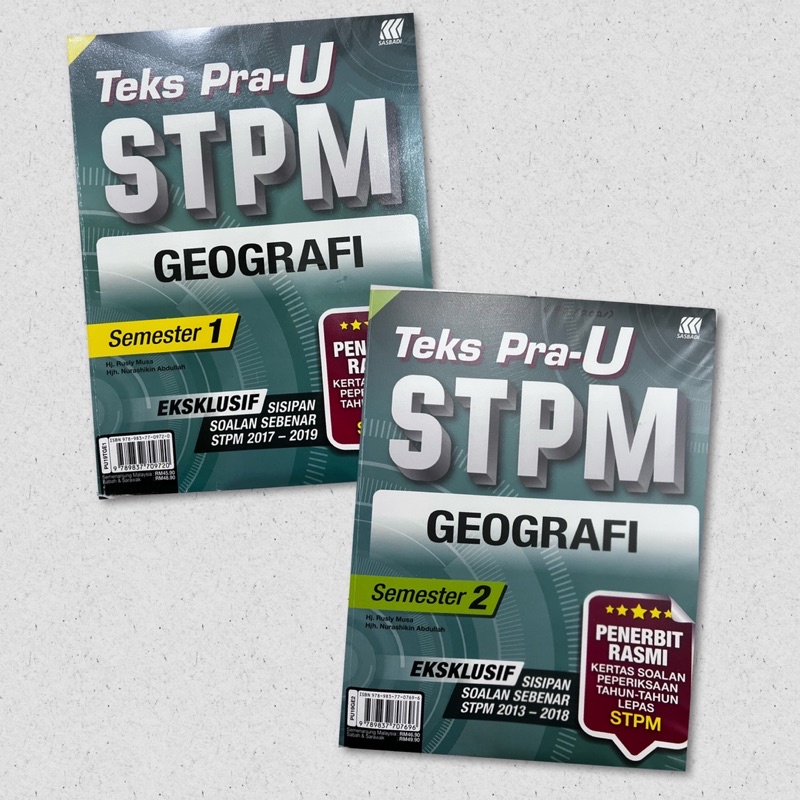 SASBADI Teks Pra-U STPM Geografi | Shopee Malaysia SASBADI Teks Pra-U STPM Geografi | Shopee Malaysia