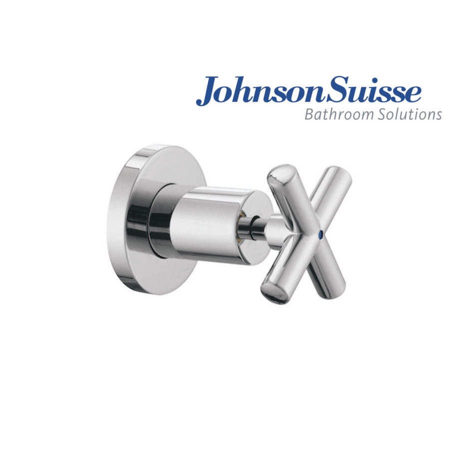 Johnson Suisse Asti-N 1/2" Stop Valve With Flange/ Shower Valve ...