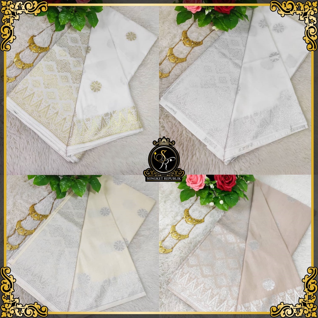 songket tenun bunga tabur (Bunga tanjung) | Shopee Malaysia