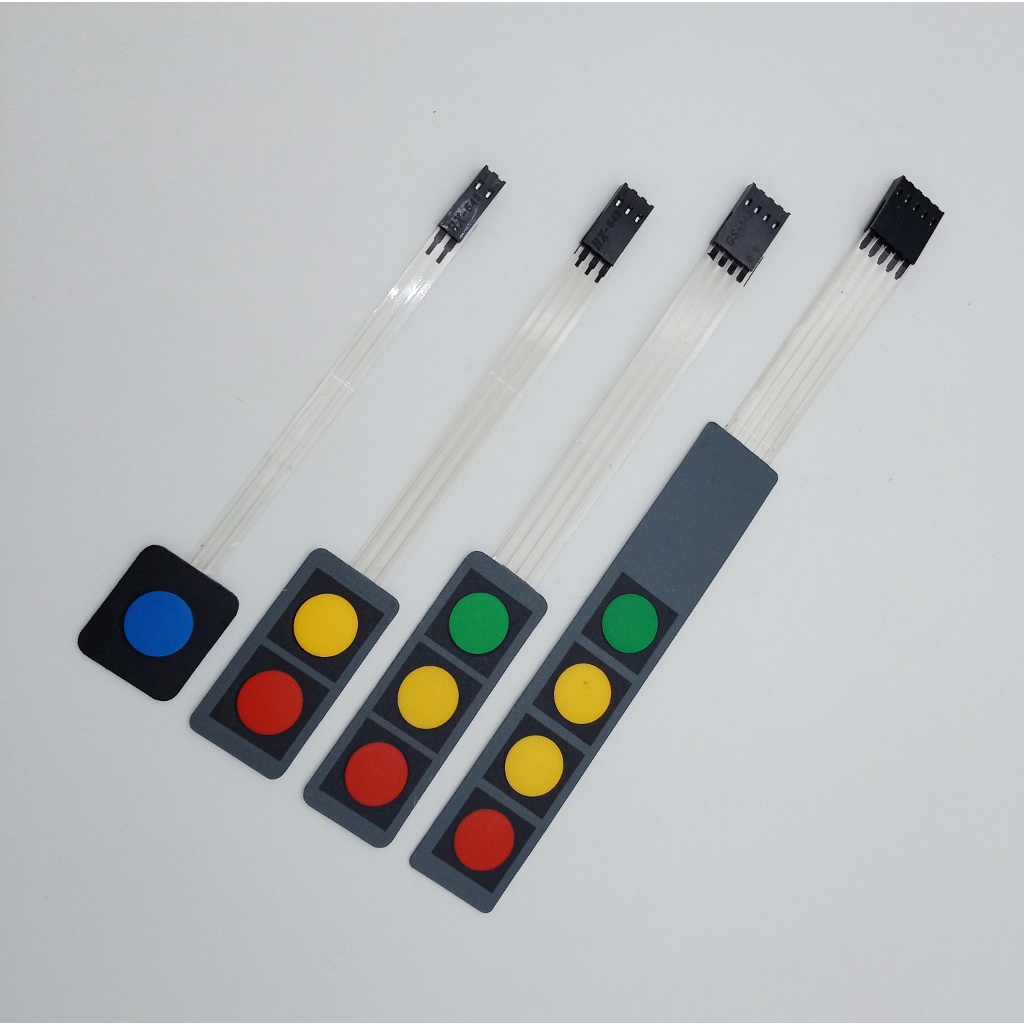 Key Membrane Keypad 1x1 1x2 1x3 1x4 4x4 | Shopee Malaysia