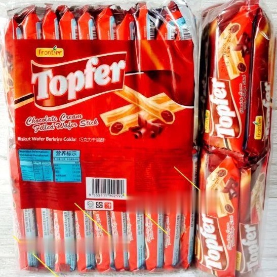 Topfer Chocolate Wafer Stick 40pcs/Bag | Shopee Malaysia