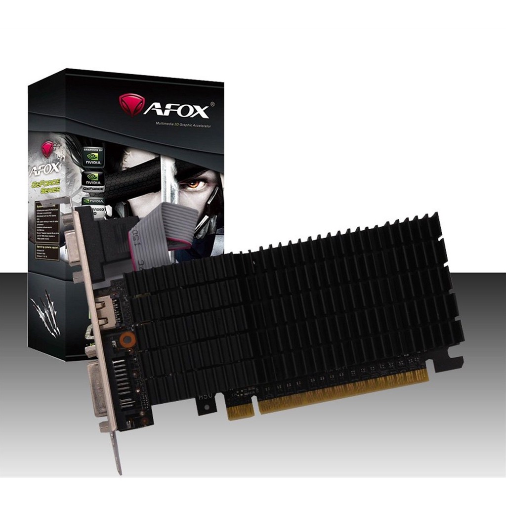 AFox GT710 2GB DDR3 Low Profile with LP Brackets | Shopee Malaysia