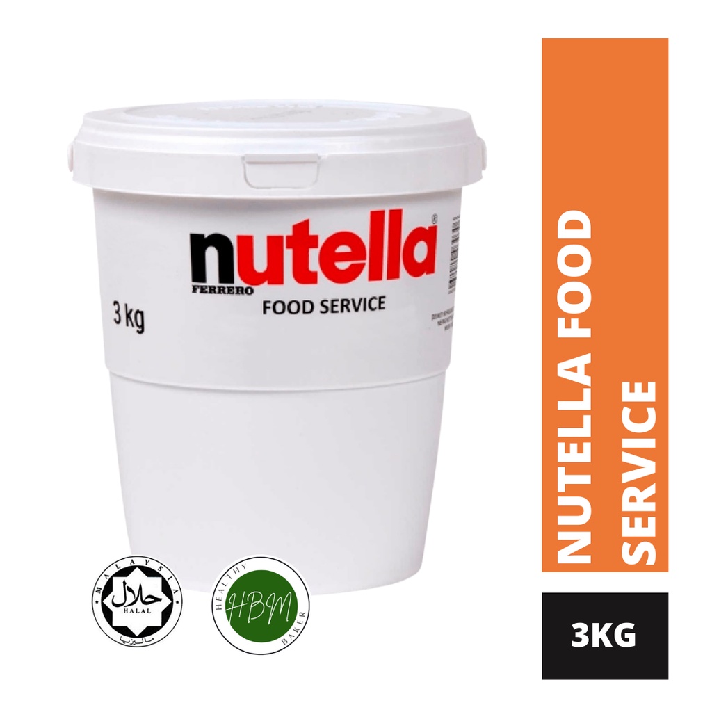 Nutella Ferrero Food Service/ Hazelnut Chocolate Spread 3kg/wholesale ...