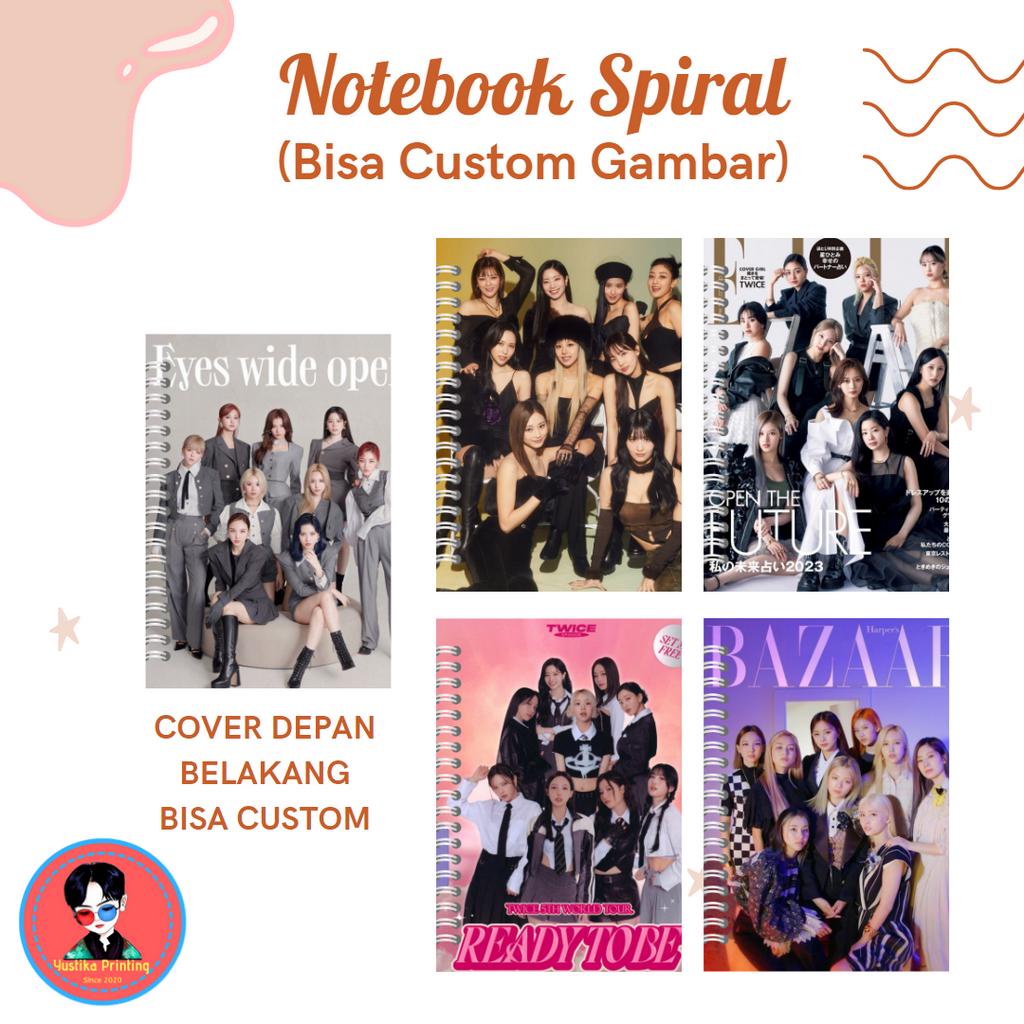 Twice kpop spiral notebook - can request other images | Shopee Malaysia