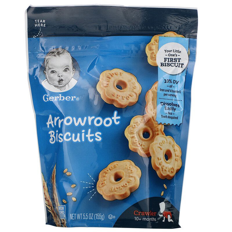 (READY STOCK) GERBER Baby Biscuits/ Cookies/ Crackers, 10+/12+ months ...