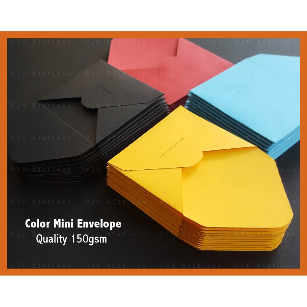 30pcs/order High Quality Handmade Mini Color Envelopes 150gsm ...