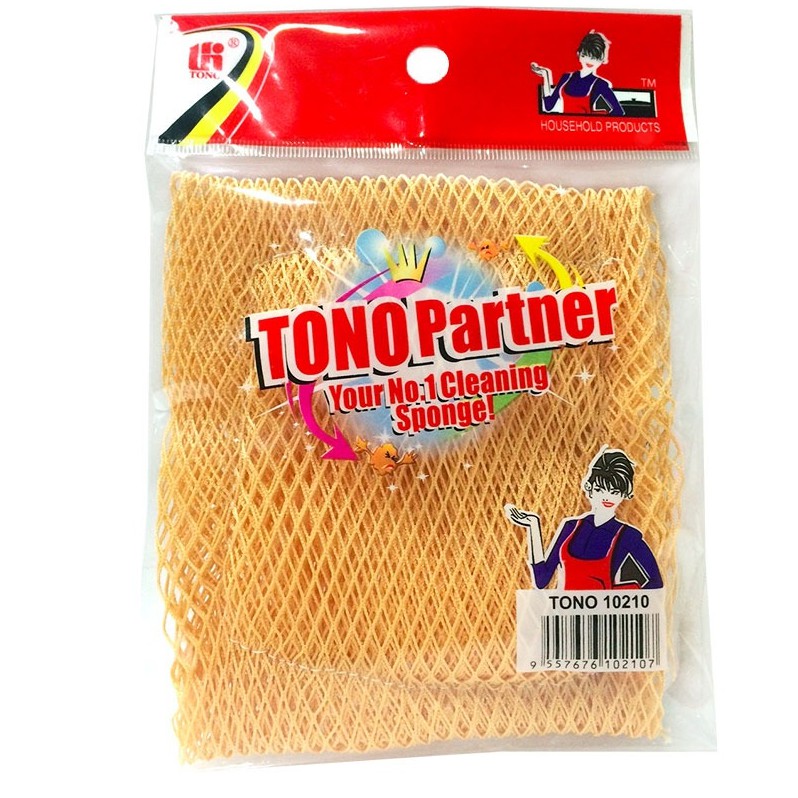 1 Pcs Square Dish Wash Net Sponge, Kitchen Use Span Jaring Cuci Pinggan ...