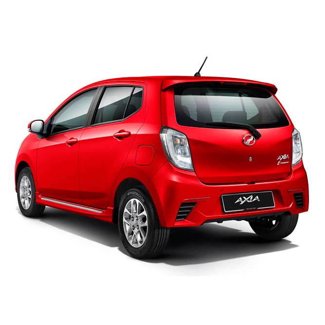 Perodua AXIA OEM Spoiler with LED Brake Light | Shopee Malaysia