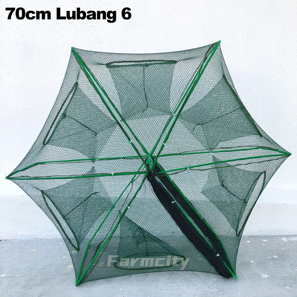 60cm Lubang 6 Sangkar Jala Ikan Jaring Ikan Bubu Udang Ketam Jala ...