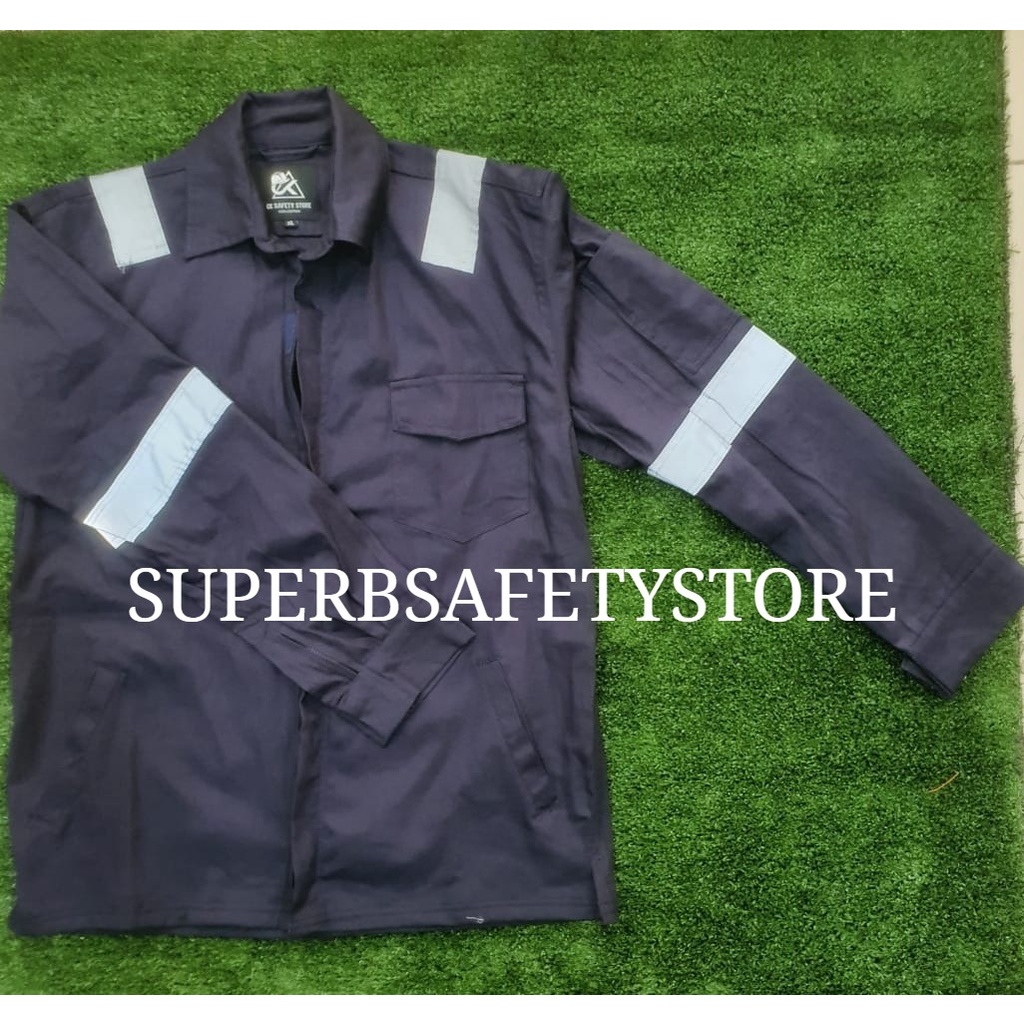 PPE Safety Jacket Workwear Zip & Reflector quality work jacket( JB ...