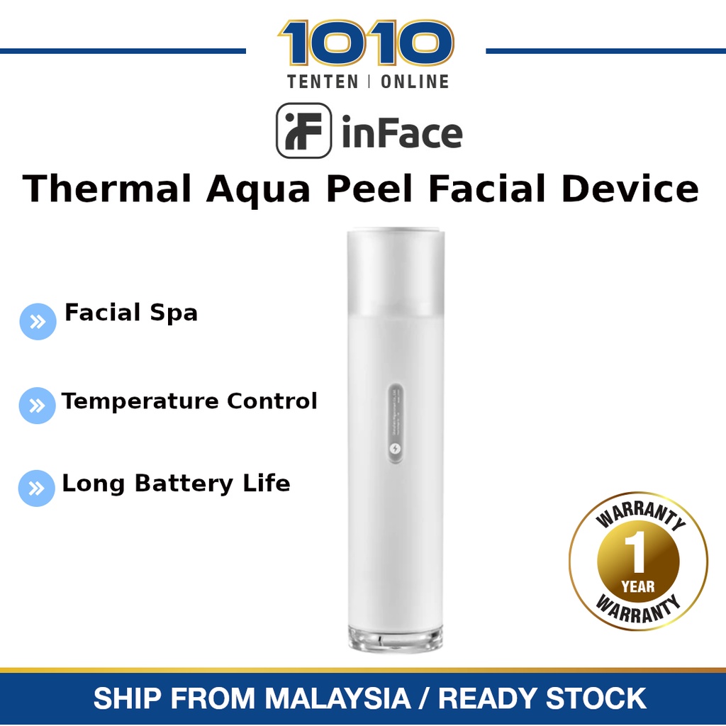 InFace Thermal Aqua Peel Facial Device - CF-07E 3 Level Suction Power 2 ...