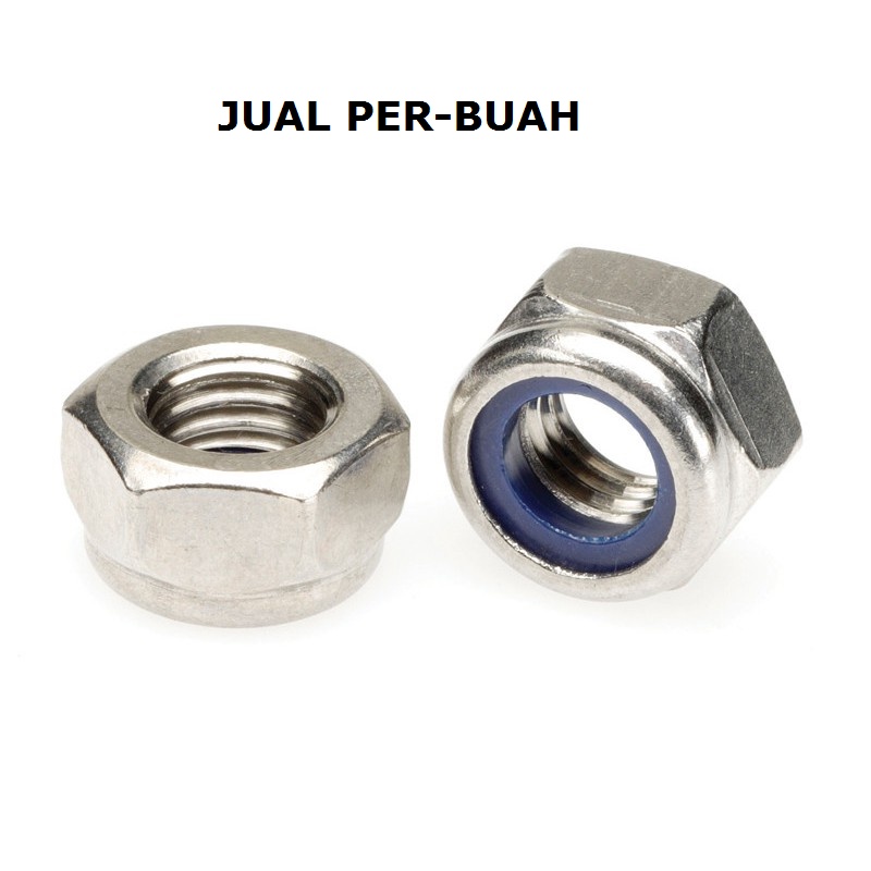 Nylon Lock Nut m 10 Hex Locking Nut Nylon Insert Anti Slip Galvanized ...