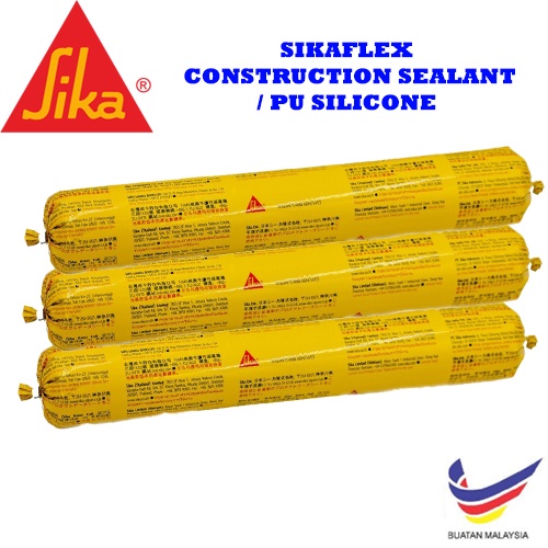 SIKA® SIKAFLEX CONSTRUCTION SEALANT / PU SILICONE AP SEALANT FOR JOINTS WORKS CONSTRUCTION WORKS ...