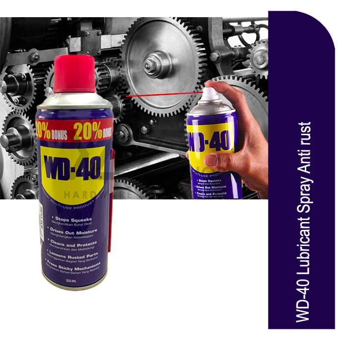 [100% Original] WD-40 Multi-Purpose Lubricant 333ML (20% Extra) | Shopee Malaysia