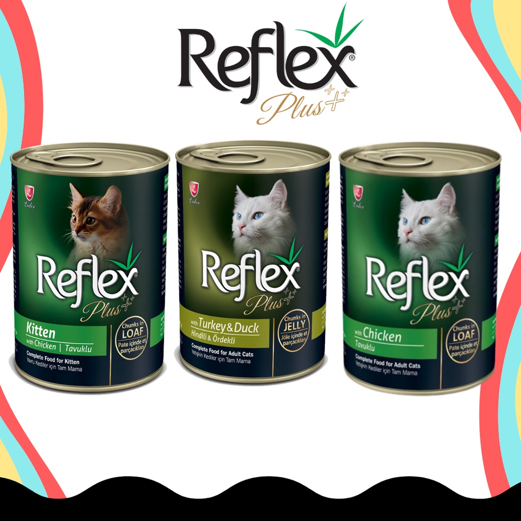 REFLEX CAT CAN WET FOOD 400G | Shopee Malaysia
