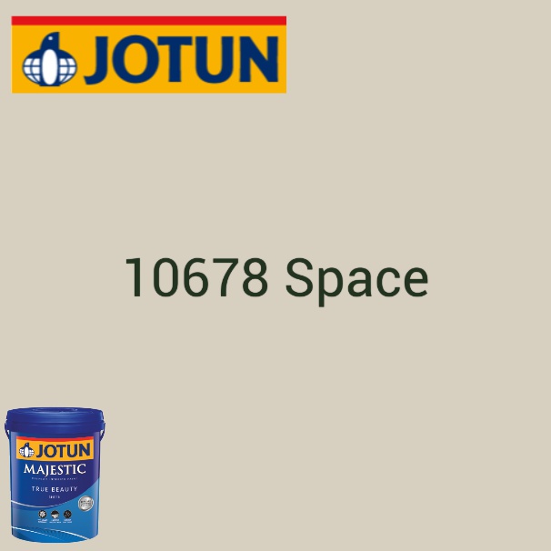 JOTUN Paint 1 LITER MAJESTIC TRUE BEAUTY for Interior Wall Paint / Cat Dinding Dalam - 10678 ...