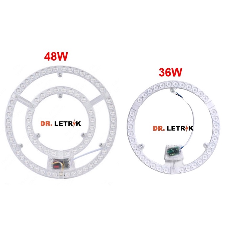 36W / 48W LED Magnet Ring Lighting Replacement Downlight Fan Retrofit ...