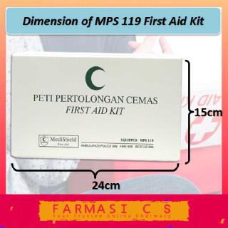 MediShield PVC First Aid Kit ( MPS 119) EMPTY [ High Quality / Light ...