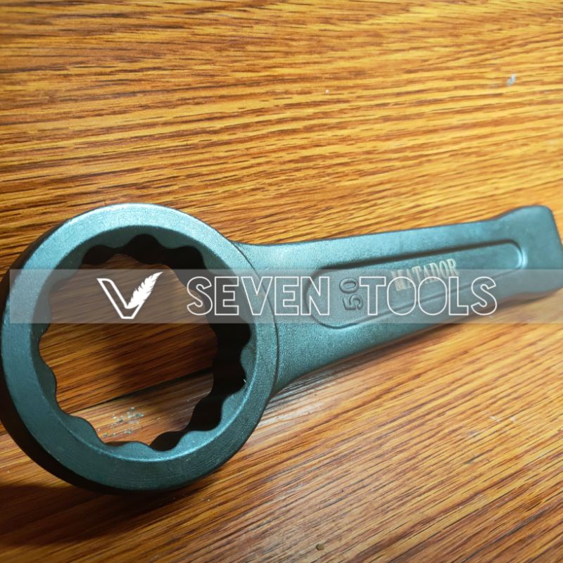 Slogging wrench 33 mm ring wrench spanner impact heavy duty tap wrench ...