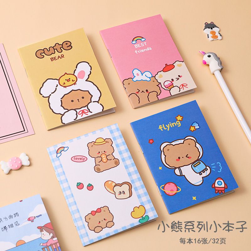 1pc Cute Cartoon Mini Small Pocket 555 Note Book Memo Book Buku Tulis ...