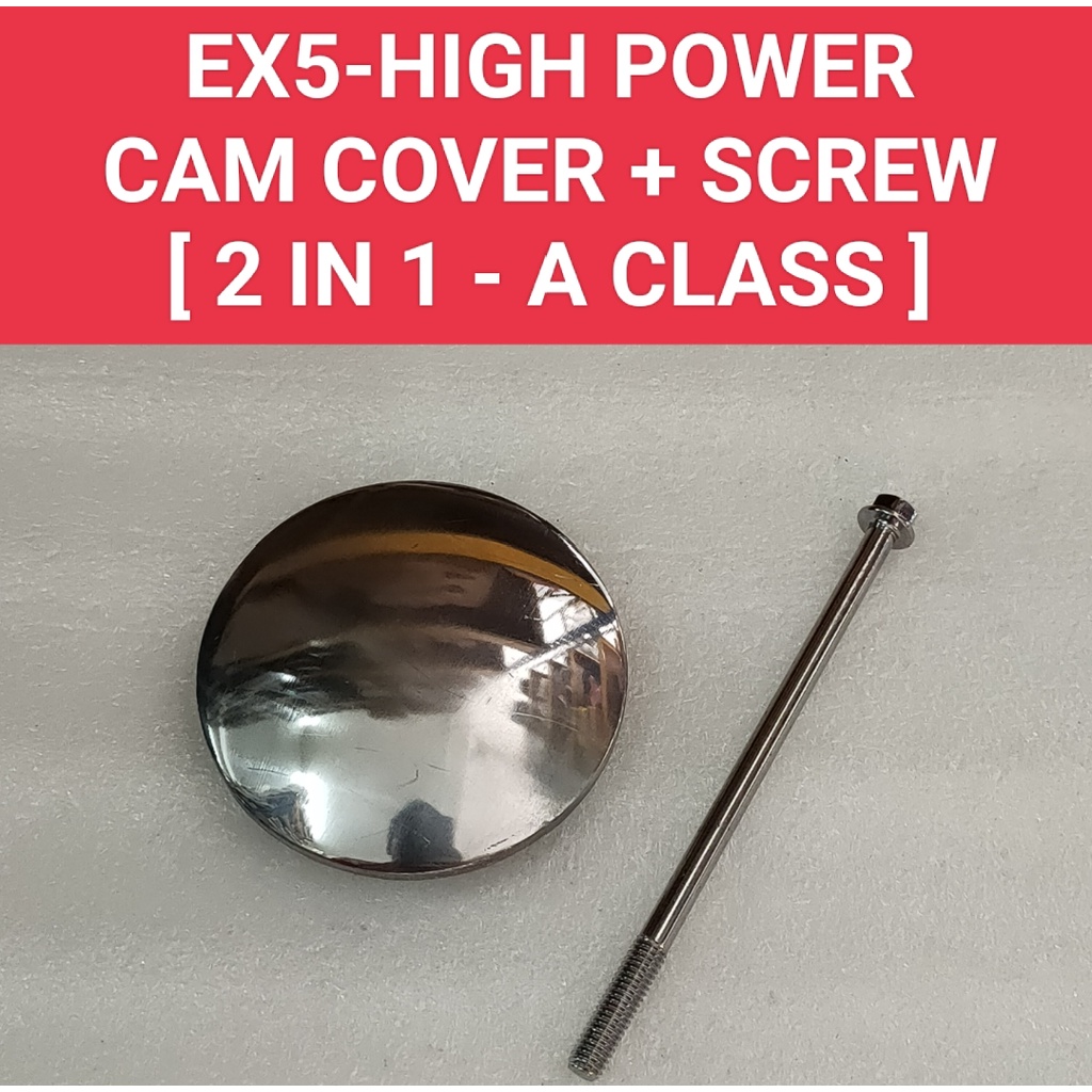 EX5 HIGH POWER [ 2 IN 1 - A CLASS ] CAM SHAFT COVER WITH SCREW/TIMING ...