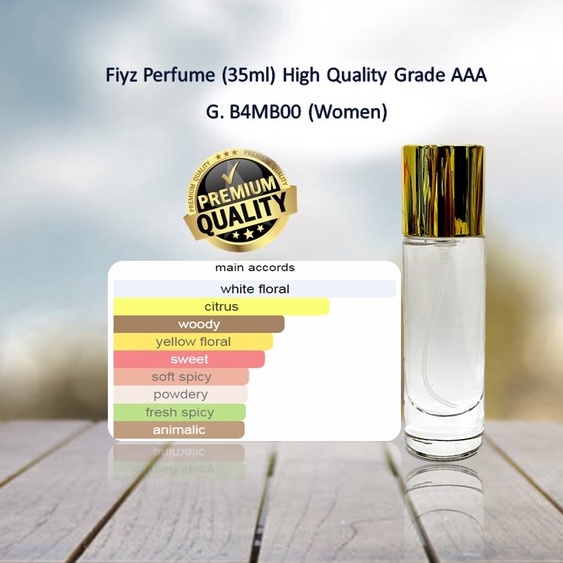 PERFUME G'CCI B4MB00 (35ML BOTTLE) EAU DE PARFUM HIGH QUALITY MINYAK ...