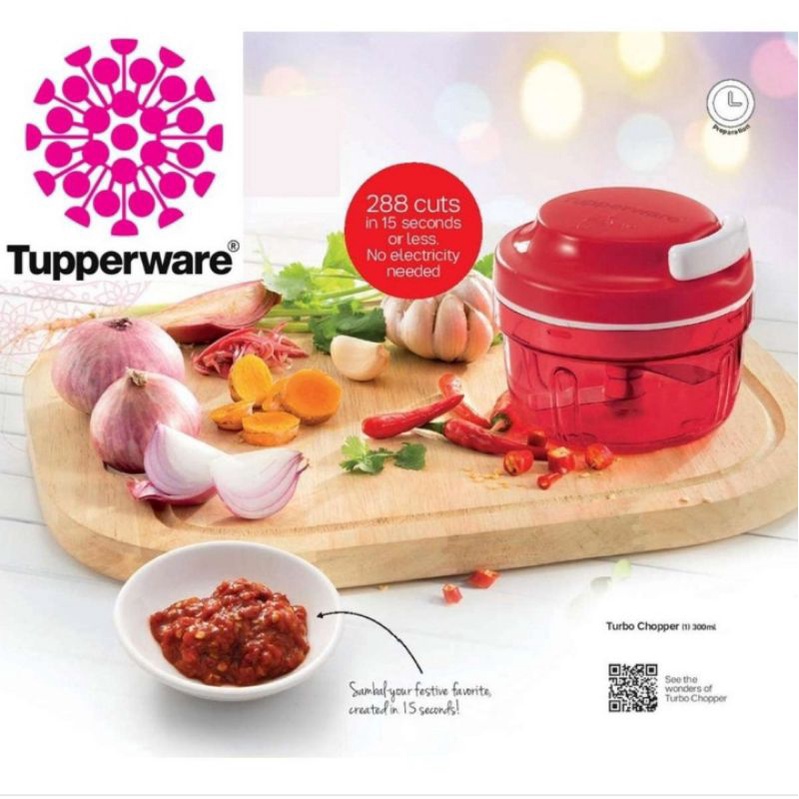 Tupperware spice chopper / tupperware turbo chopper | Shopee Malaysia