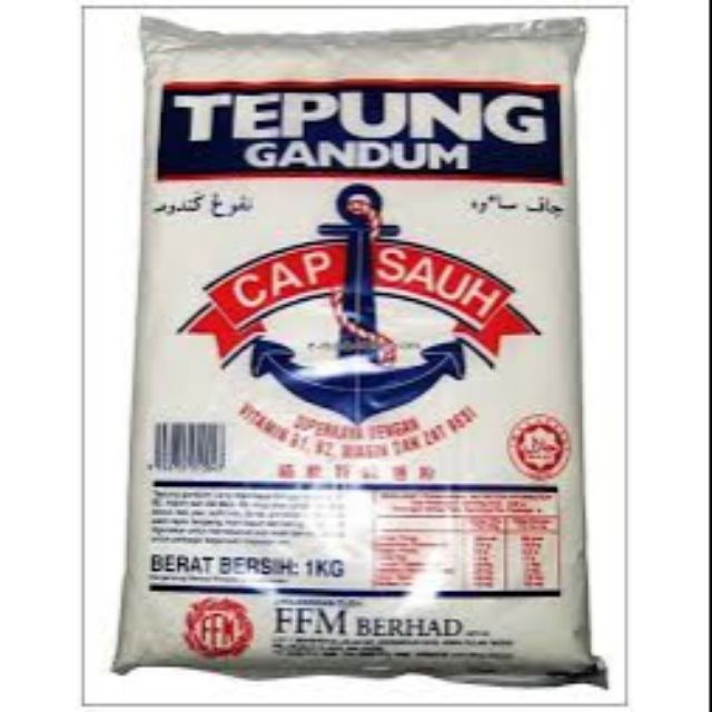 Tepung Gandum Cap Sauh / Anchor Brand Flour 1KG | Shopee Malaysia