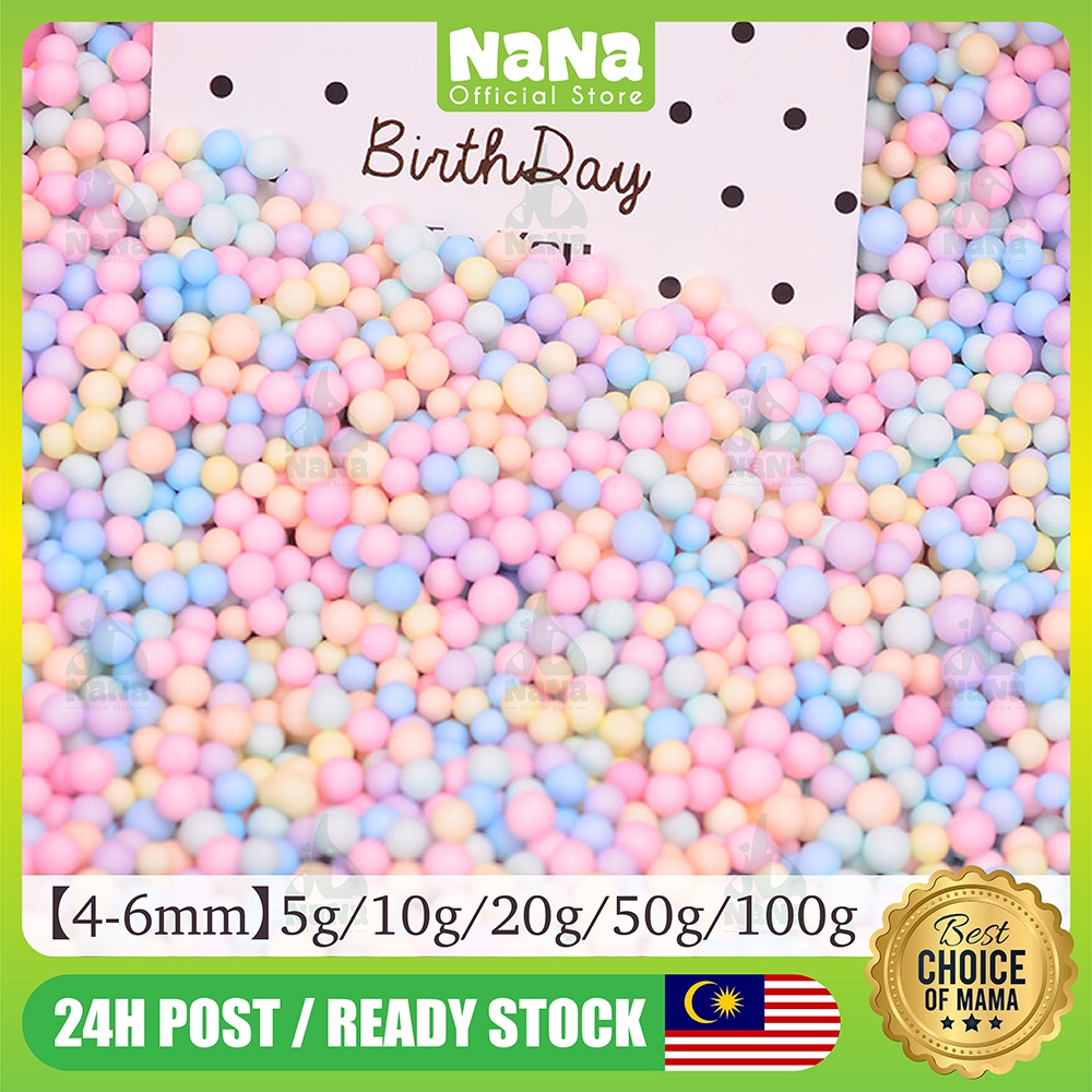 NANA Gift Box Foam Ball Colorful Kotak Hadiah Birthday Suprise Present ...