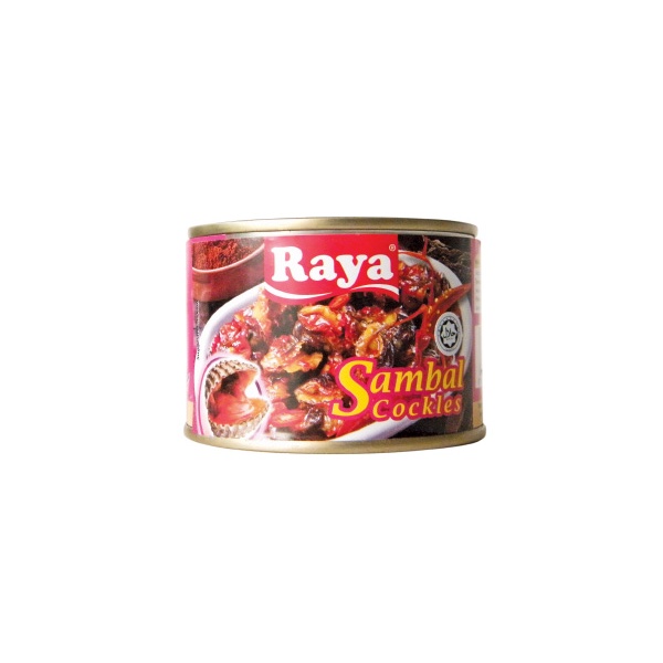 Raya Sambal Kerang Halal (160gm) / Raya Sambal Cockles Halal (160gm ...