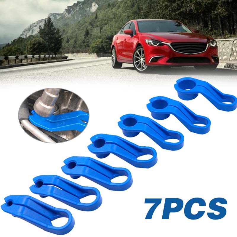 7Pcs Car Auto AC Line Disconnect Tool Set Fuel Line Quick Removal Tool ...