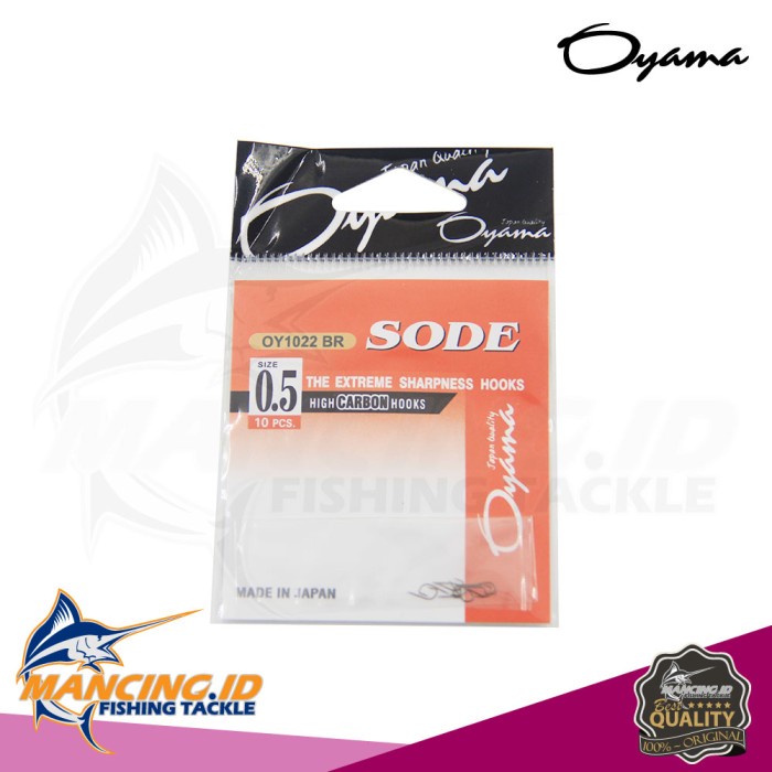 Oyama Carbon Hook Sode Fishing Rod 0Y1022BR Fishing Hook Made in Japan ...