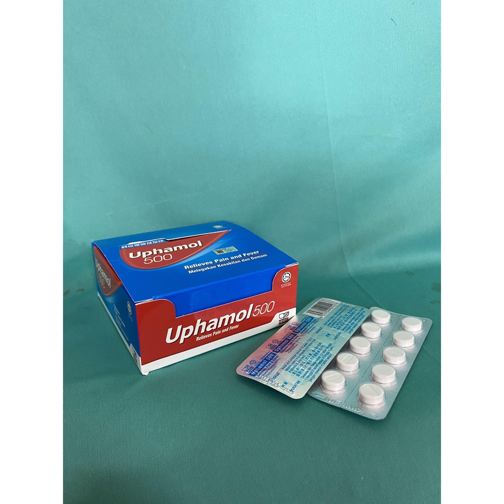 Uphamol 500mg 180 Tablets Exp 8/2025 UNIBR | Shopee Malaysia