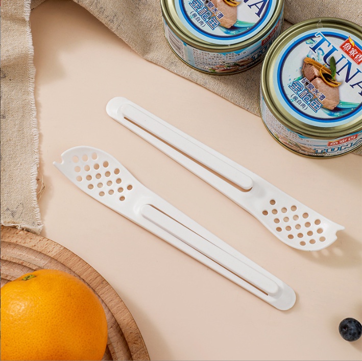 1pc 4 in 1 Can Canned Opening Spoon Opener Tuna Strainer Sauce Squeeze ...