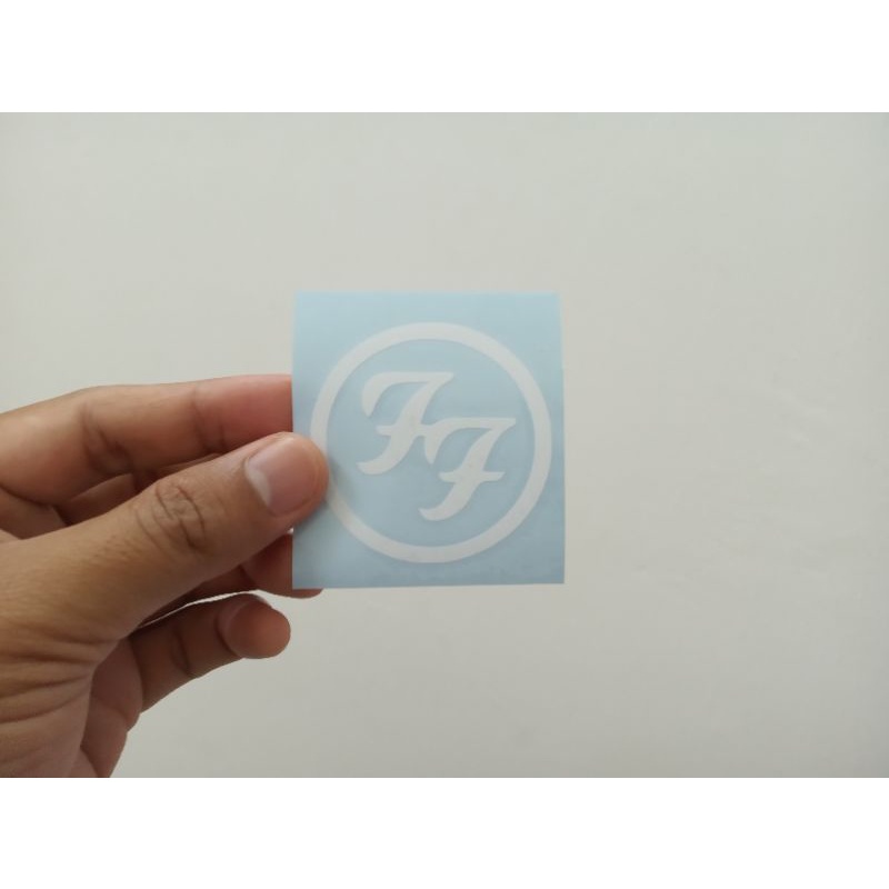 Sticker Band Foo Fighters ( Logo ) ( Sticker Cutting / Outdoor ...