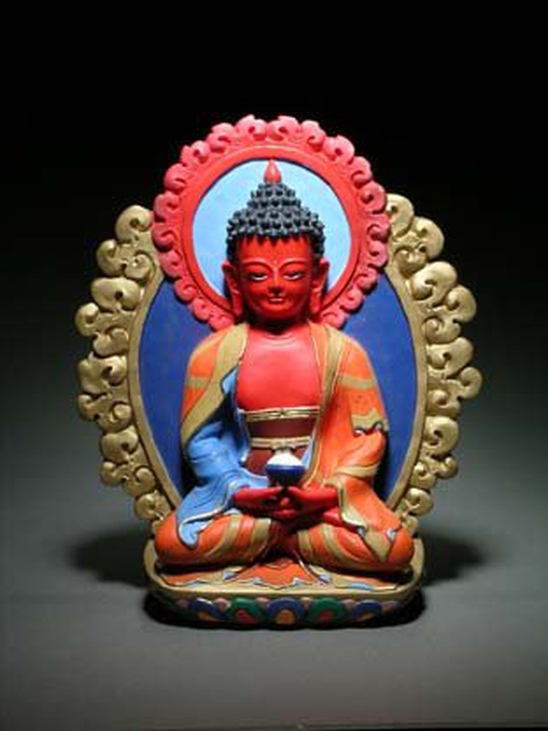 Golden Dharma Pretend To Be Dirty Infinite Life Amitabha Buddha ...