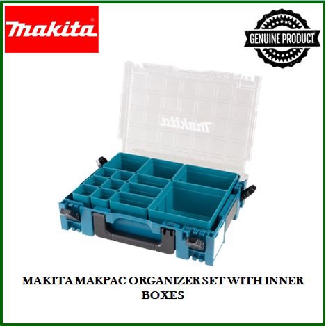 MAKITA MAKPAC ORGANIZER SET WITH INNER BOXES | Shopee Malaysia