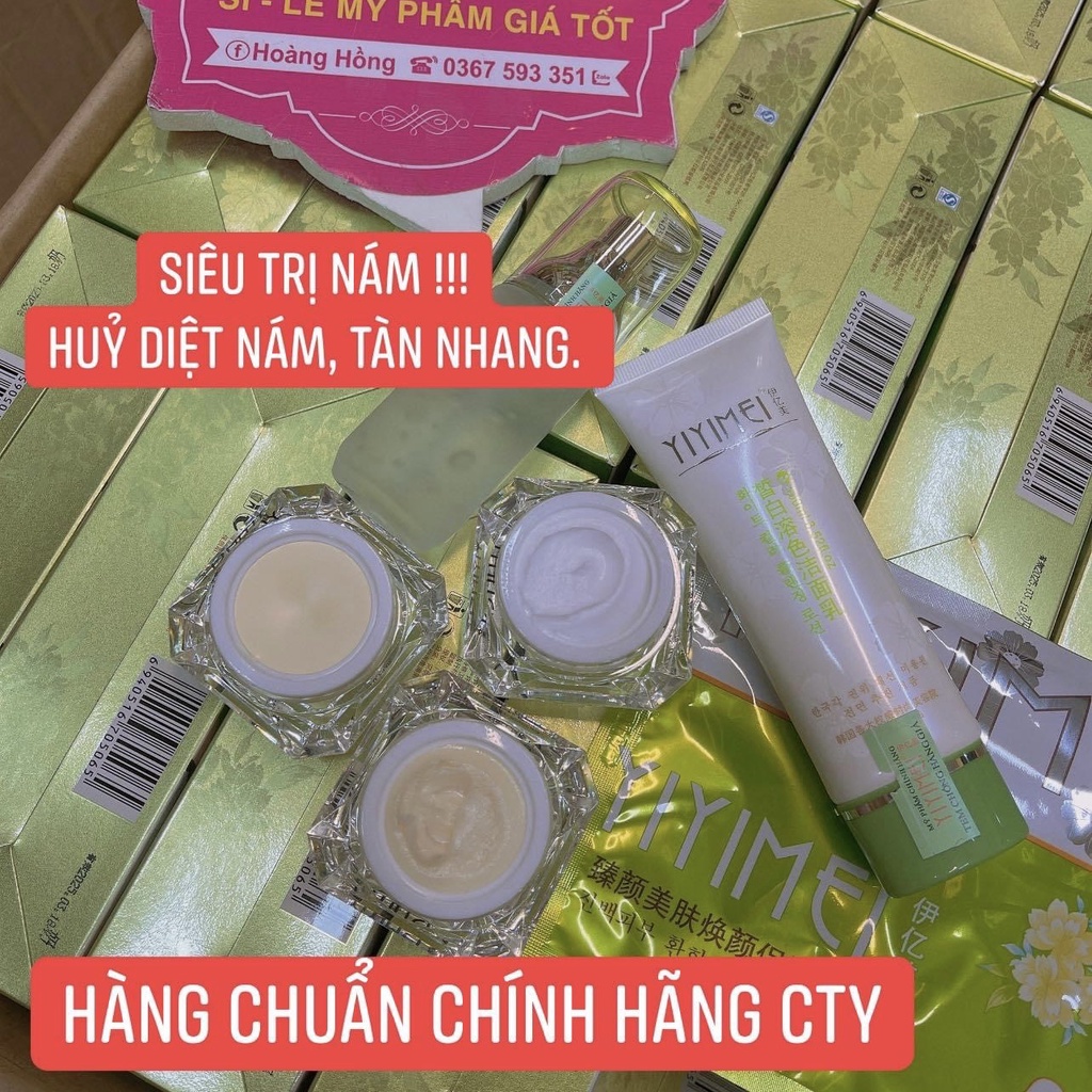 Yiyimei cosmetics set cleans pigmentation, whiten freckles, Yiyimei ...