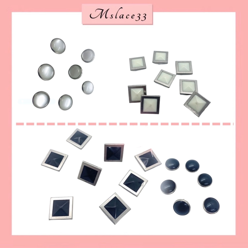 [50pcs] Butang Ketip Baju Melayu/ Butang Katup/ Snap Button | Shopee ...