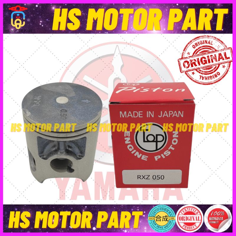 HSMOTORPART Top Piston Japan 💯,Rxz / Y125 / DT125 / RXK Piston Top Made ...