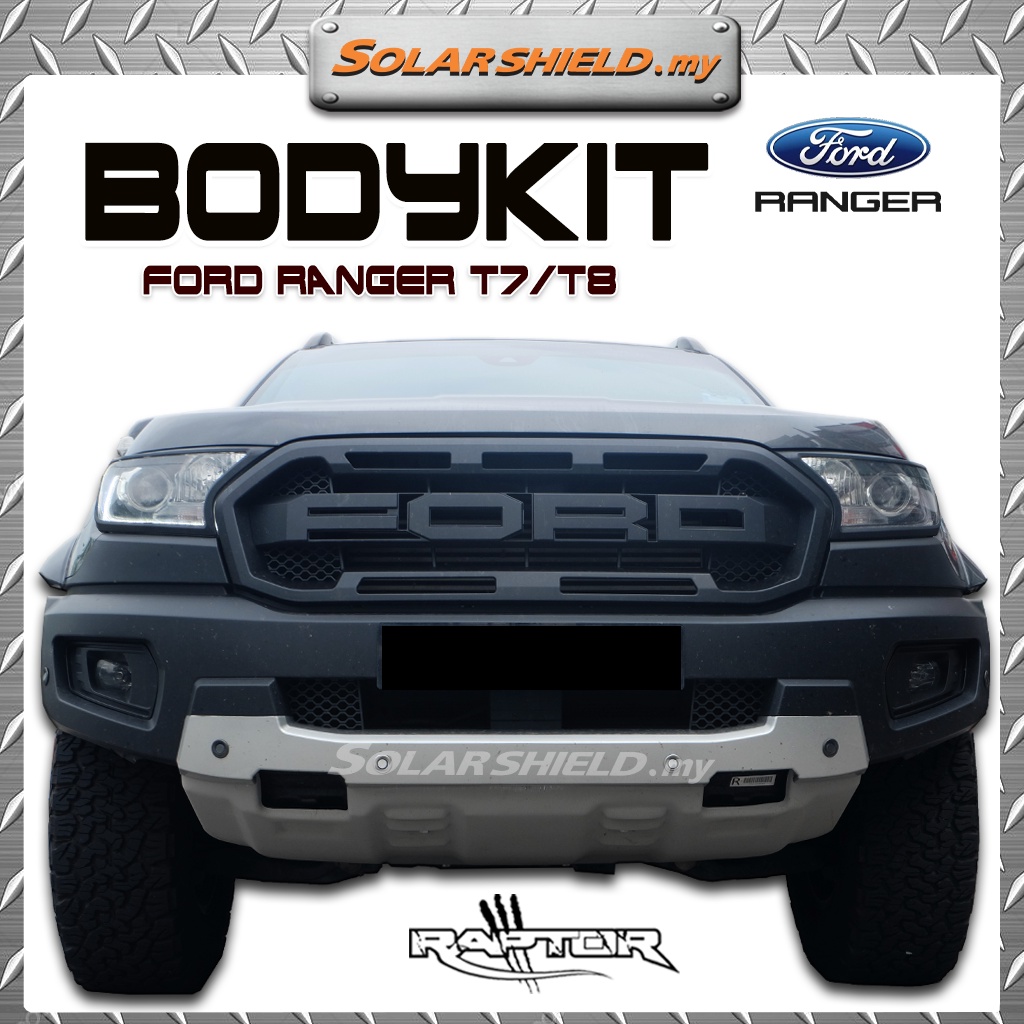 Ford ranger T7/T8,Wildtrack,Raptor 2015-2022 Raptor V2 Bumper Fender ...