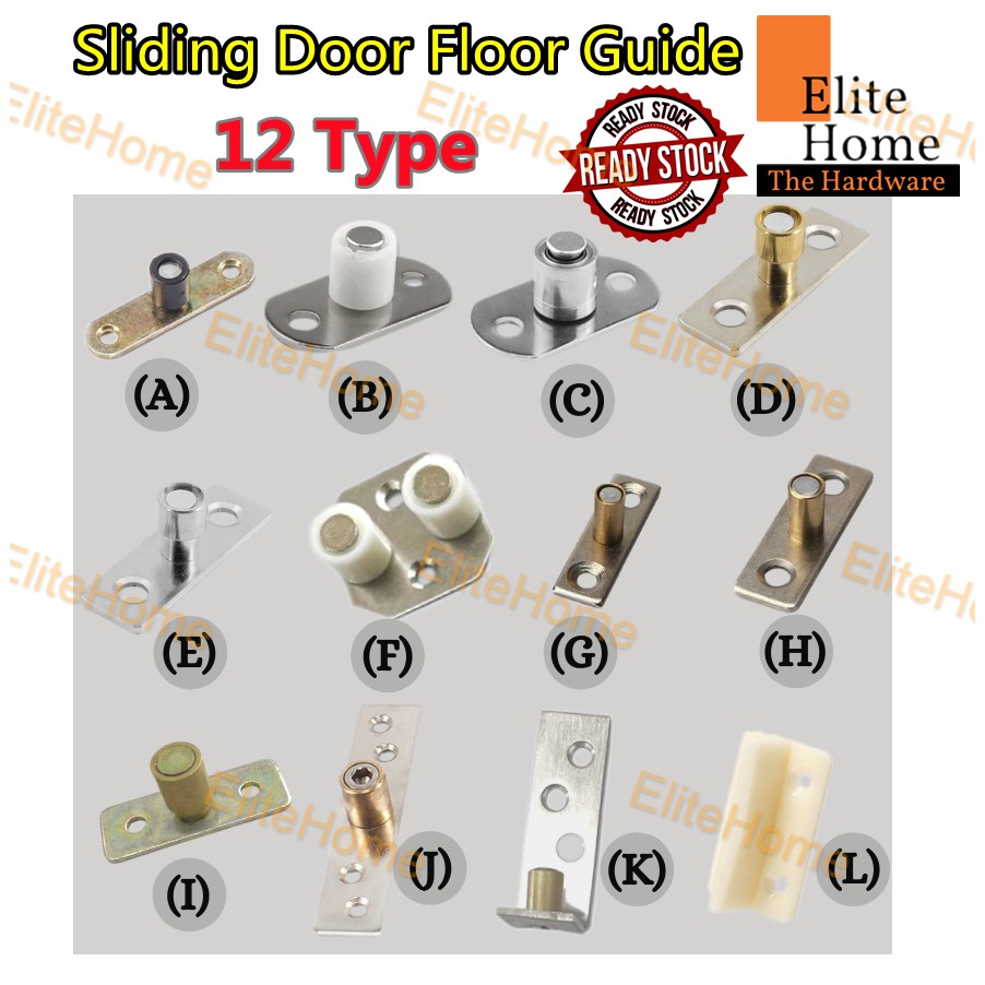 🔥BEST SELLER🔥 EliteHome (1 Pc) Sliding Door Guide Wheel Floor Guide ...
