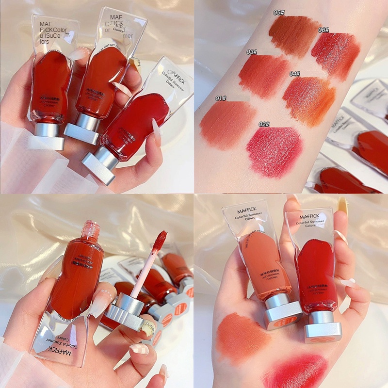 Ice Cube Velvet Matte Lip Tint Lipmatte, Matte Lipstick Transparent ...