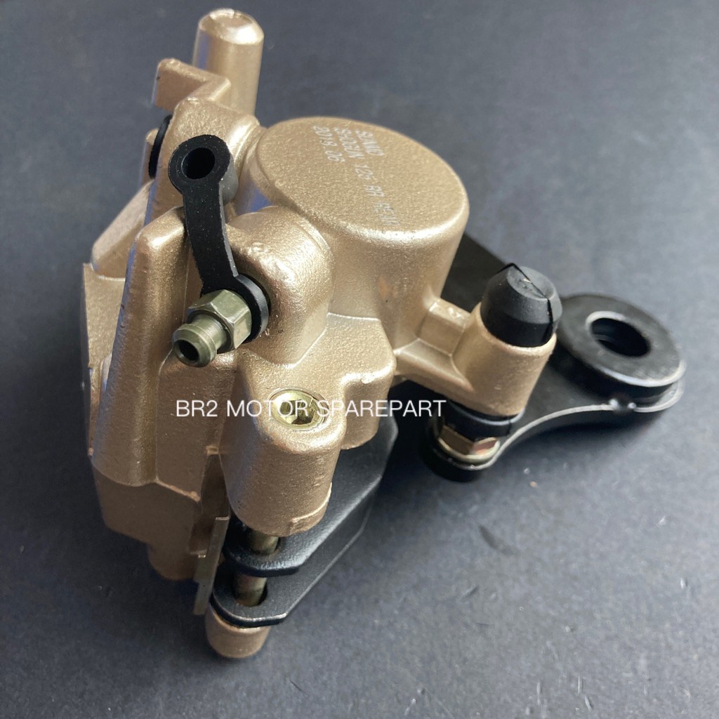 SHOGUNRR SHOGUN RR AXELO REAR CALIPER SET + BRACKET + DISC PAD SHOGUN 125 RR 125RR SHOGUN-RR ...