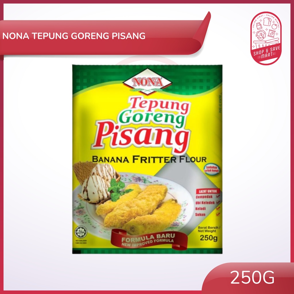 Nona Tepung Goreng Pisang (Halal) - 250g | Shopee Malaysia