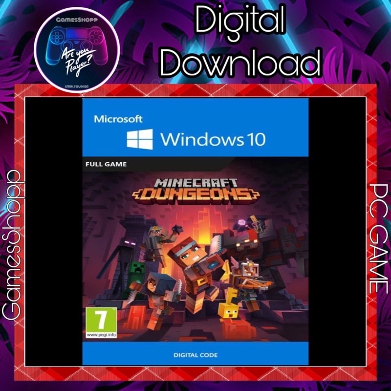 [PC GAME] Minecraft Dungeons | Shopee Malaysia