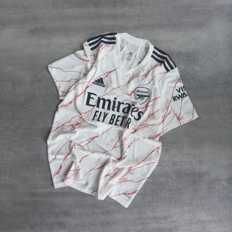 Jersey ARSENAL FC AWAY 2020/21 ORIGINAL ADIDAS | Shopee Malaysia