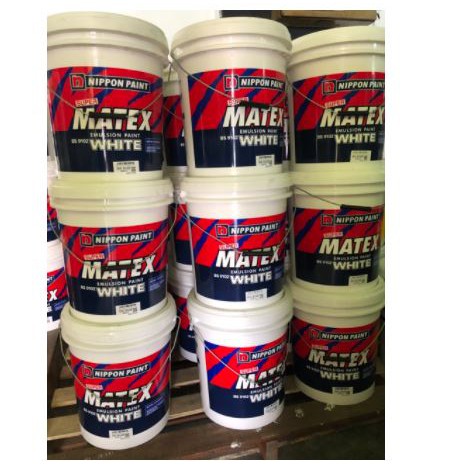 Nippon Paint Super Matex 9102 WHITE & MAXILITE 15245 | Shopee Malaysia