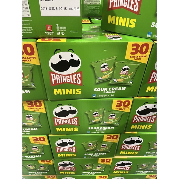 Pringles Potato Chips Onion Milk Baked Flavor | Shopee Malaysia