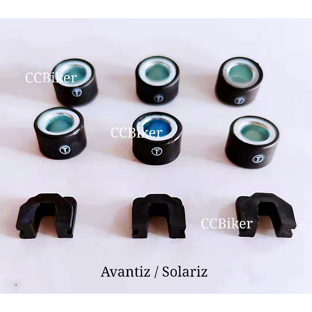 Yamaha Ego Avantiz / Solariz Clutch Roller + Bush Set (6pcs) | Shopee ...